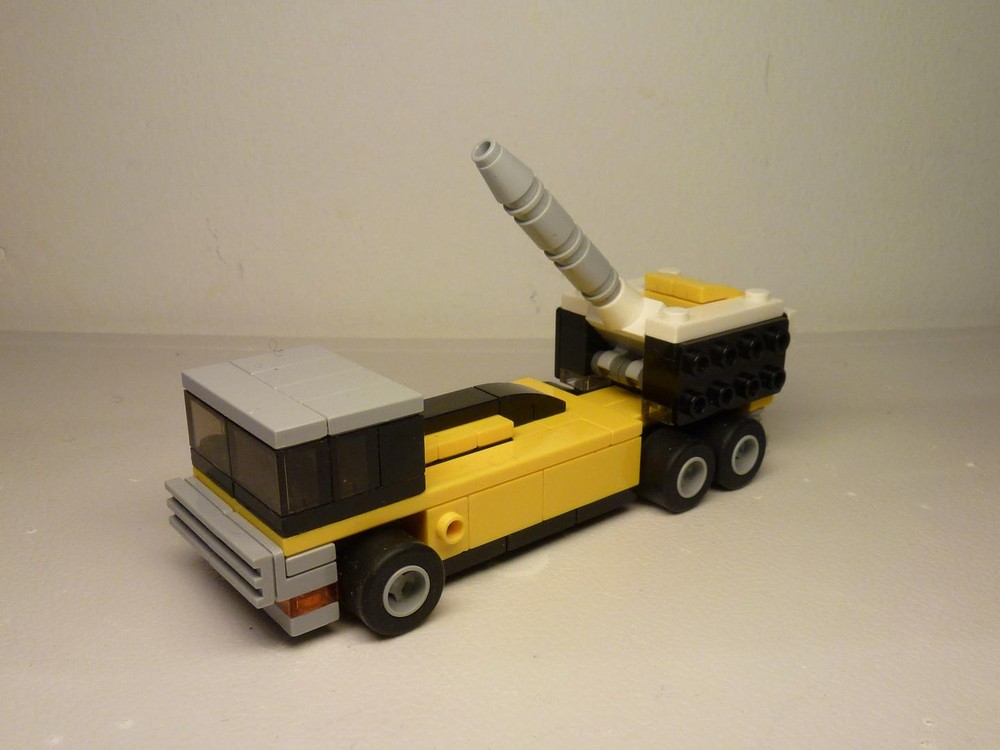 LEGO MOC 31060 Truck Mounted Howitzer by perbonde | Rebrickable - Build ...