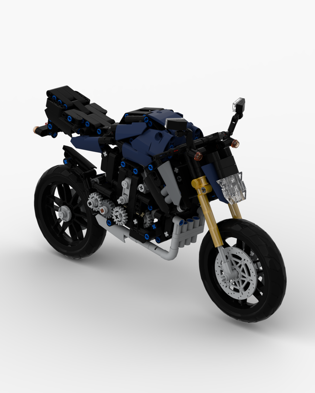 LEGO MOC Honda CB650F by BigM Designs | Rebrickable - Build with LEGO
