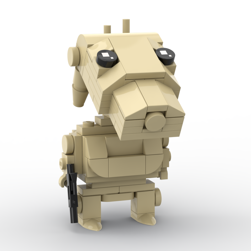 LEGO MOC B1 Battle Droid BrickHeadz by Imperial_brickz | Rebrickable ...