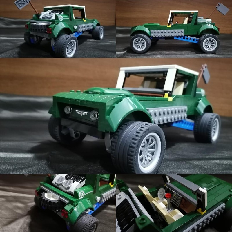 LEGO MOC 10242 Rally Car by Jhashem2204 | Rebrickable - Build with LEGO