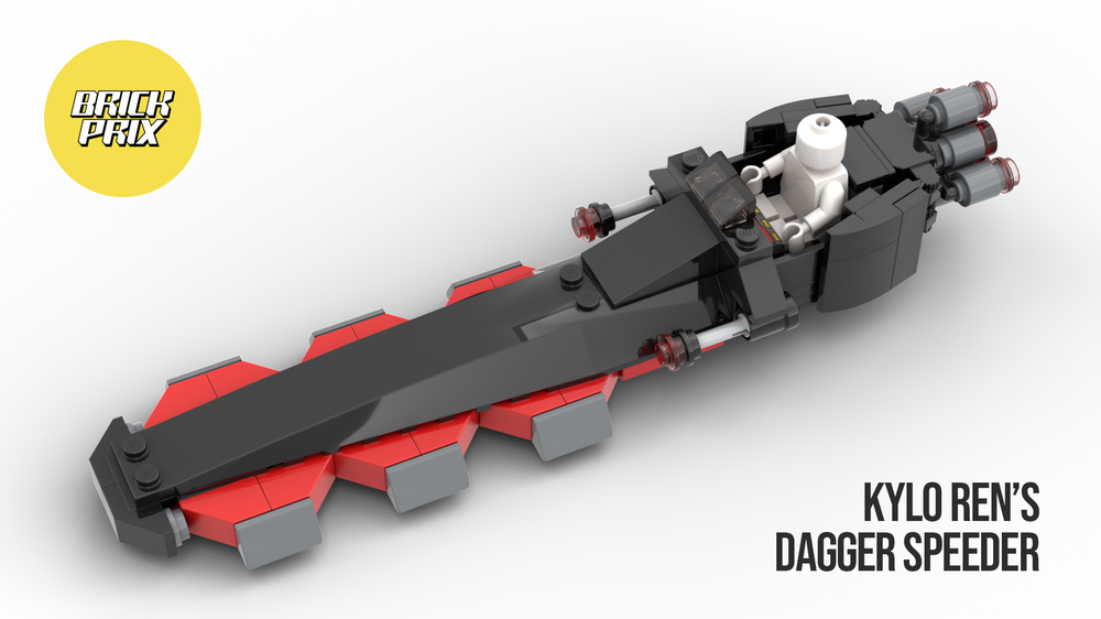 LEGO MOC Kylo Ren's Dagger Speeder by brickprix | Rebrickable - Build ...