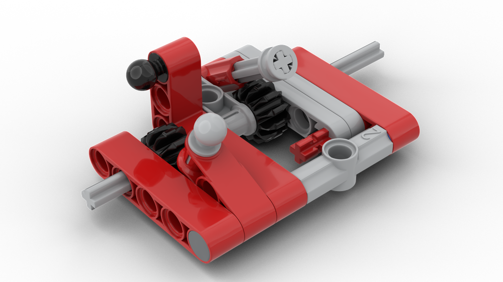 LEGO MOC One-Way Output Mechanism 1 by 2in1 | Rebrickable - Build with LEGO