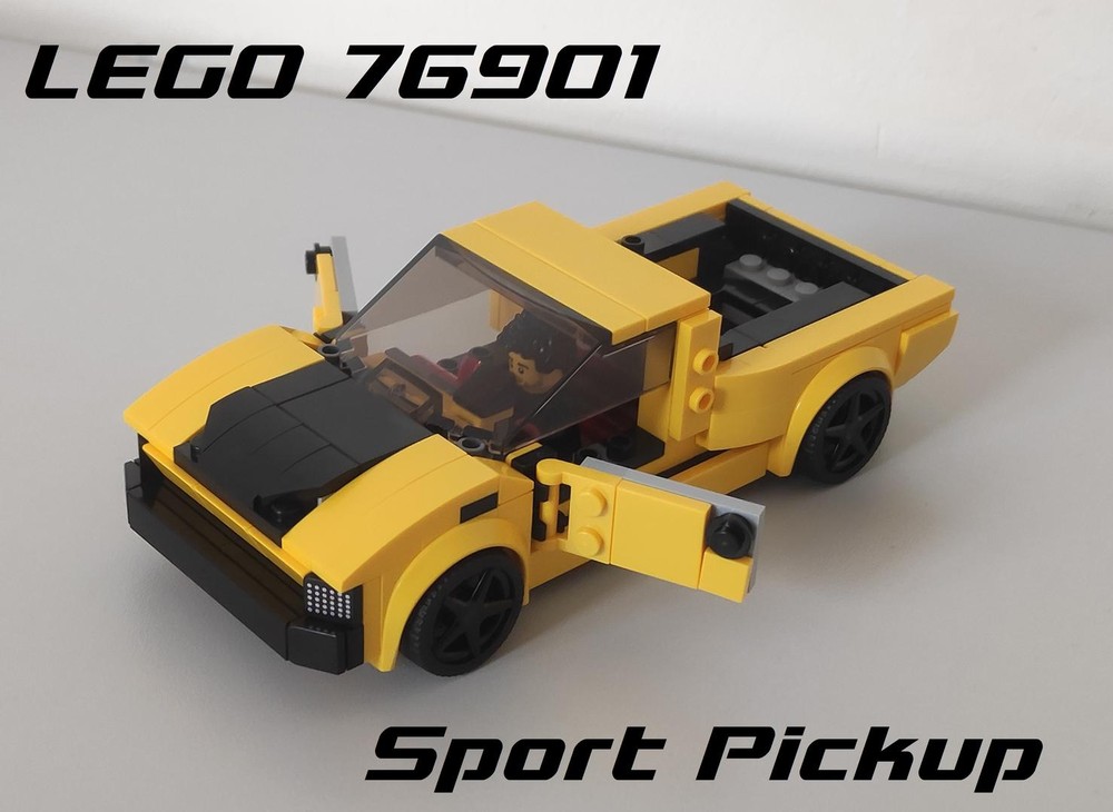 LEGO MOC 76901 Sport Pickup by Kirvet | Rebrickable - Build with LEGO