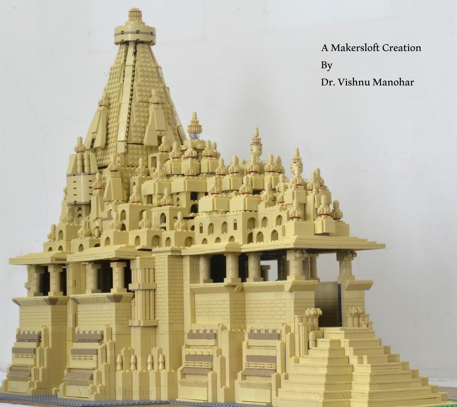 LEGO MOC Khajuraho Temple India by Dr. Vishnu Manohar | Rebrickable ...