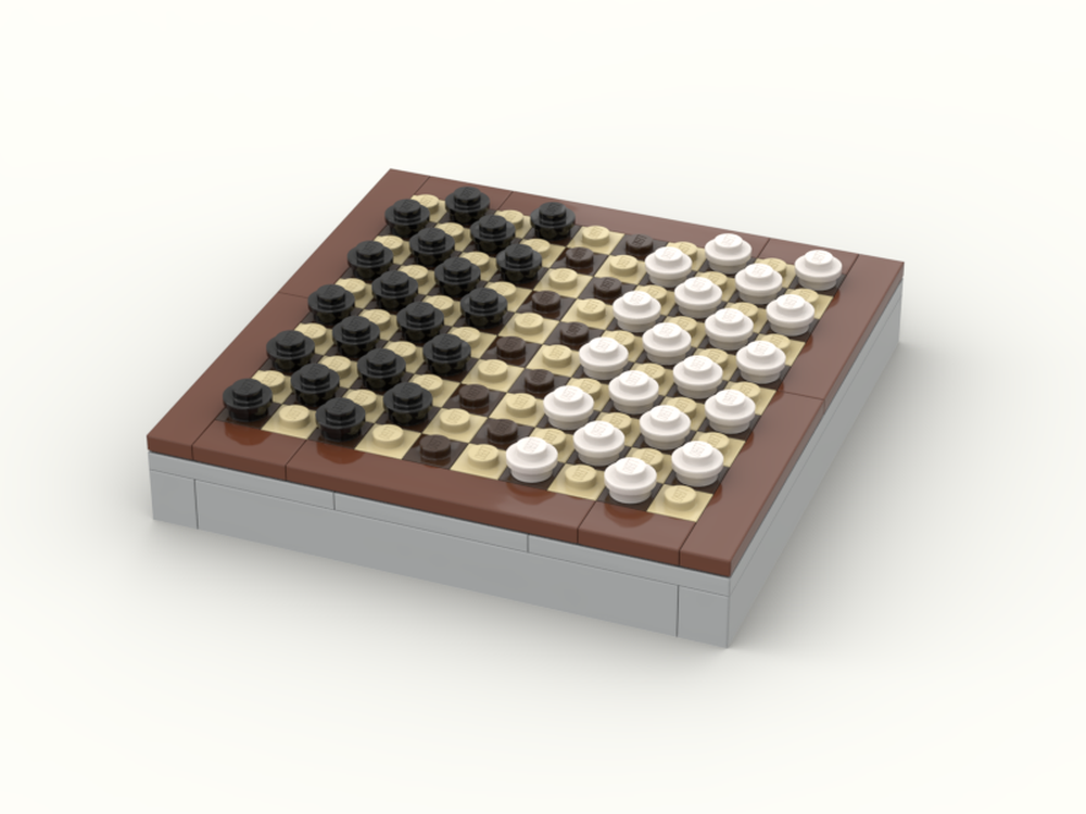 LEGO MOC mini checkerboard by maaikefeniks | Rebrickable - Build with LEGO