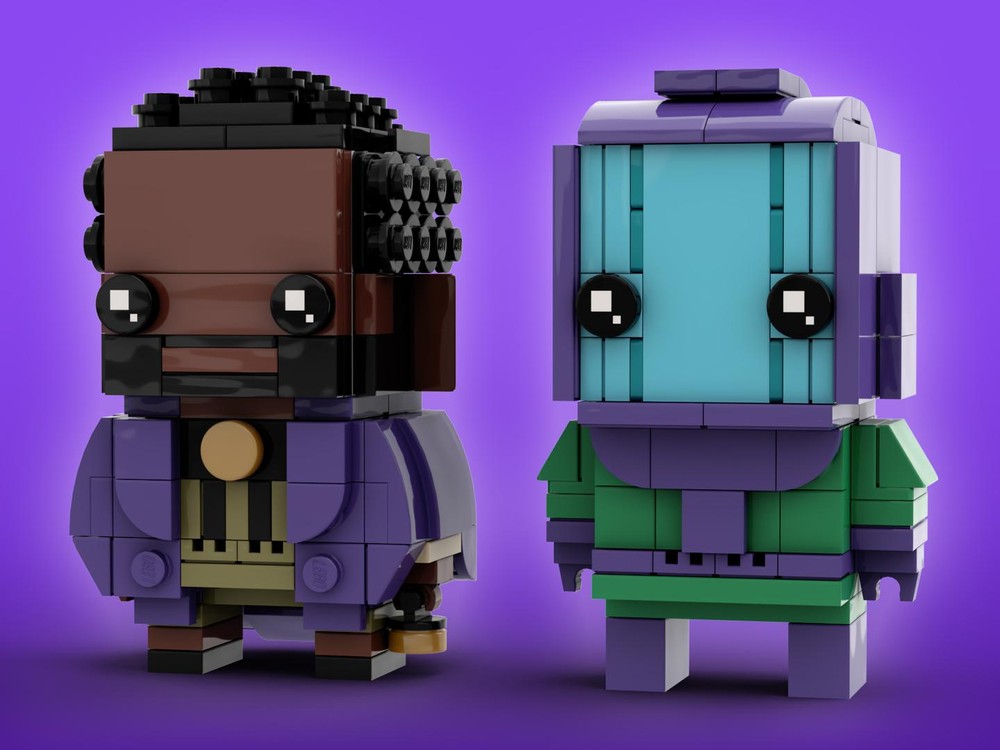 LEGO MOC He Who Remains and Kang Brickheadz LEGO MOC - Marvel Studios ...