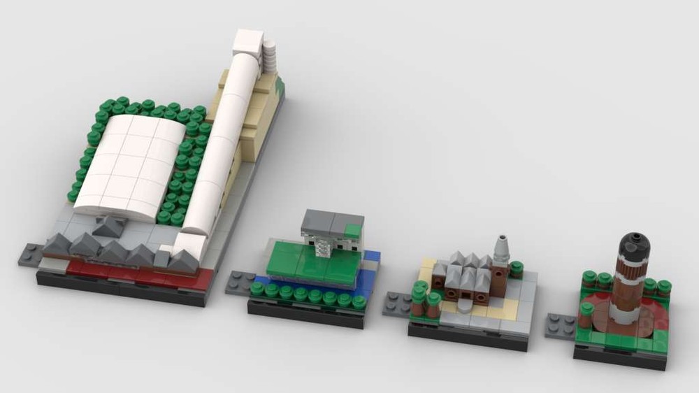 LEGO MOC Zoetermeer Architecture Skyline (Netherlands) by Tiny Bricks ...