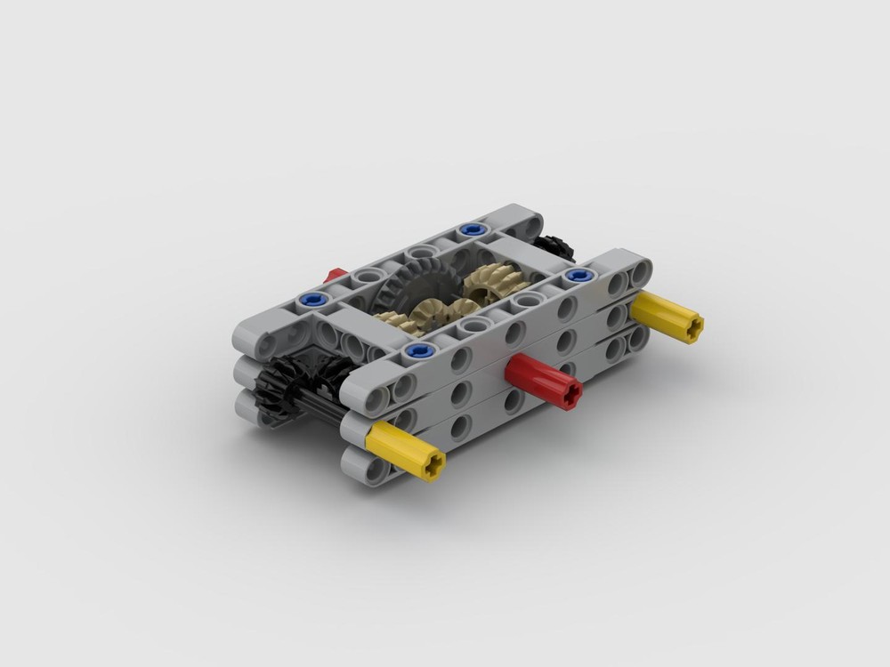 LEGO MOC Central Differential by Gavabino | Rebrickable - Build with LEGO