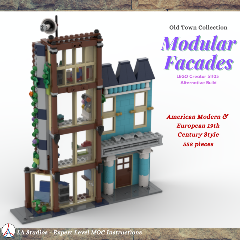 Lego Modular Buildings Instructions