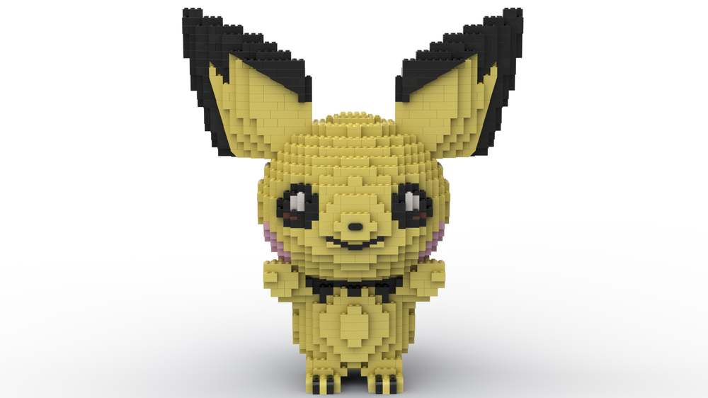 LEGO MOC Pichu by Shryne | Rebrickable - Build with LEGO