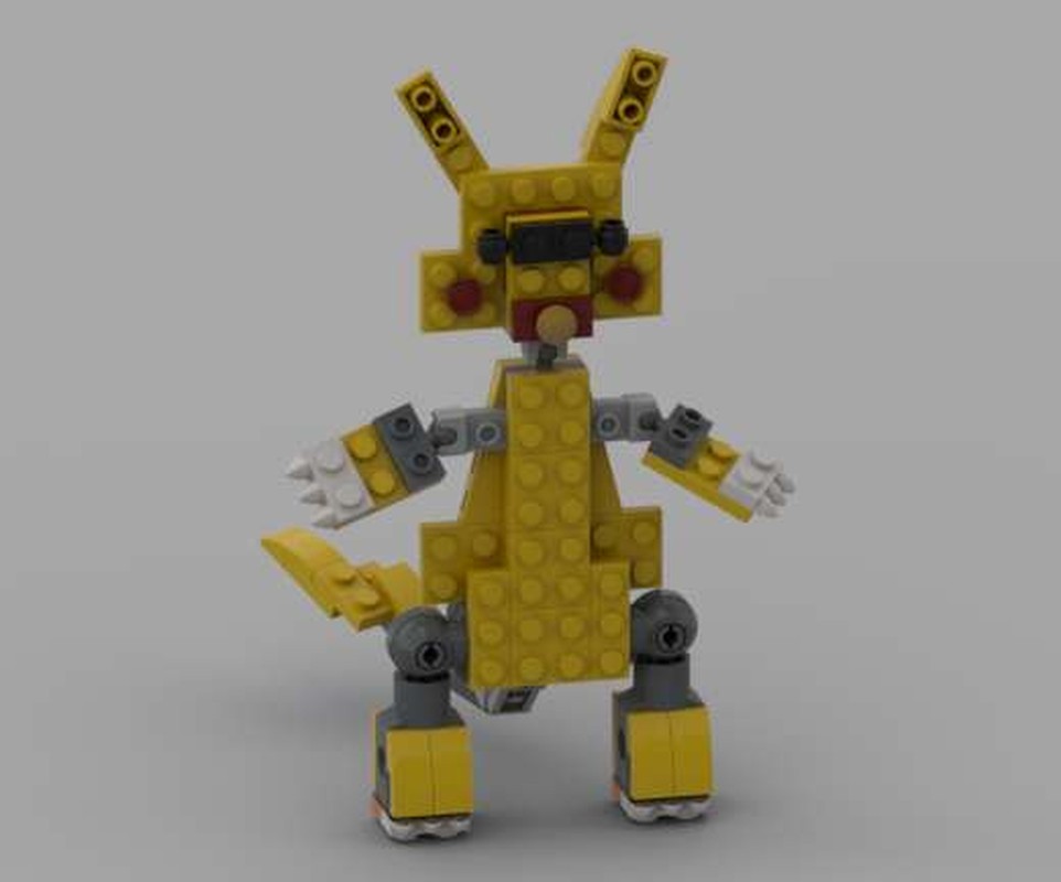 LEGO MOC Pikachu by Kestron | Rebrickable - Build with LEGO
