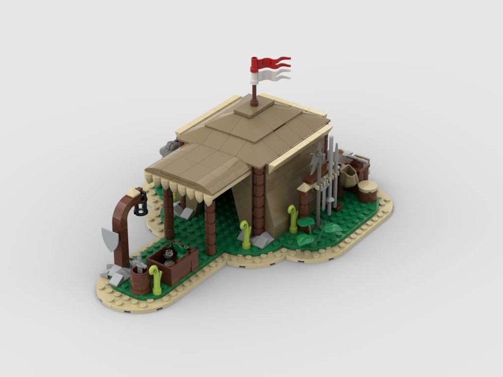 LEGO MOC Knight tent by dariusdrum | Rebrickable - Build with LEGO