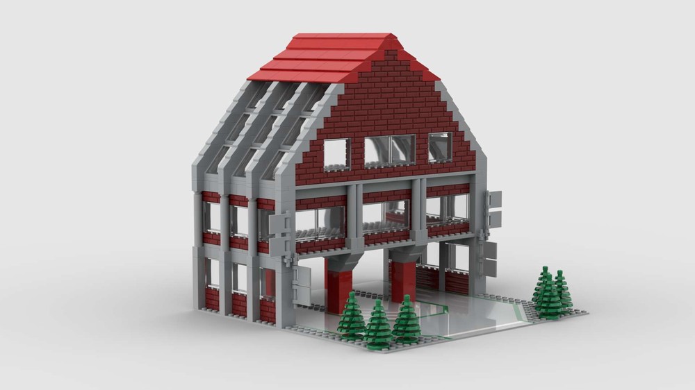 LEGO MOC Garage - indoor parking by GreatMoscht | Rebrickable - Build ...