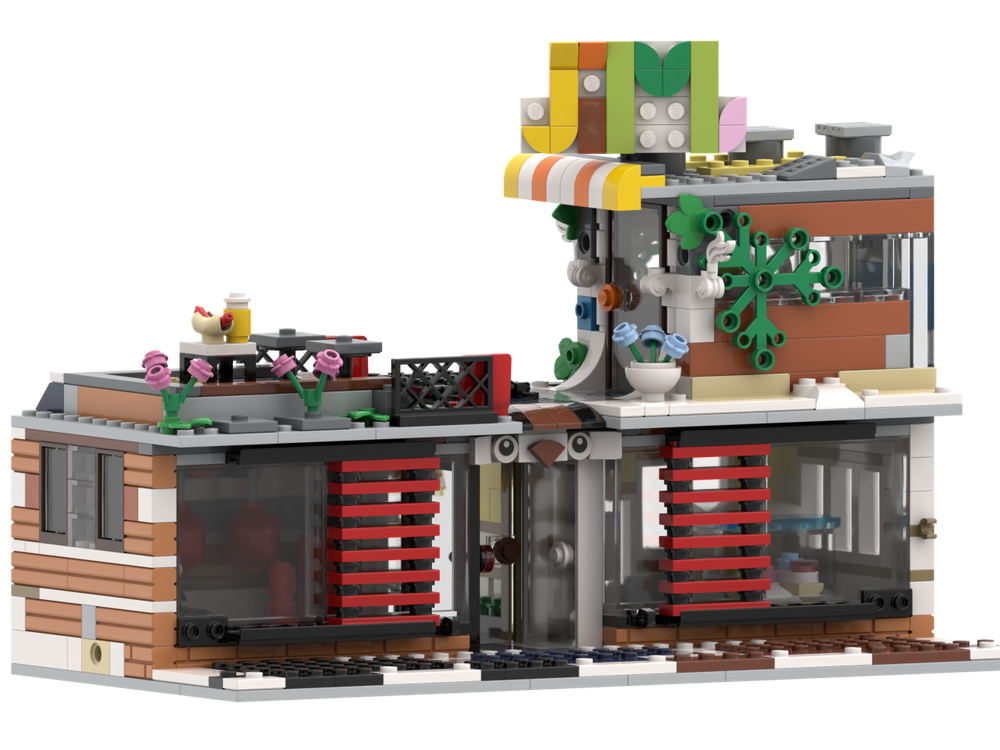 LEGO MOC Jim's Gym and Gems by 16 Brick City | Rebrickable - Build with ...