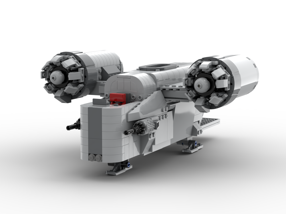 LEGO MOC Razor Crest by obiblock | Rebrickable - Build with LEGO