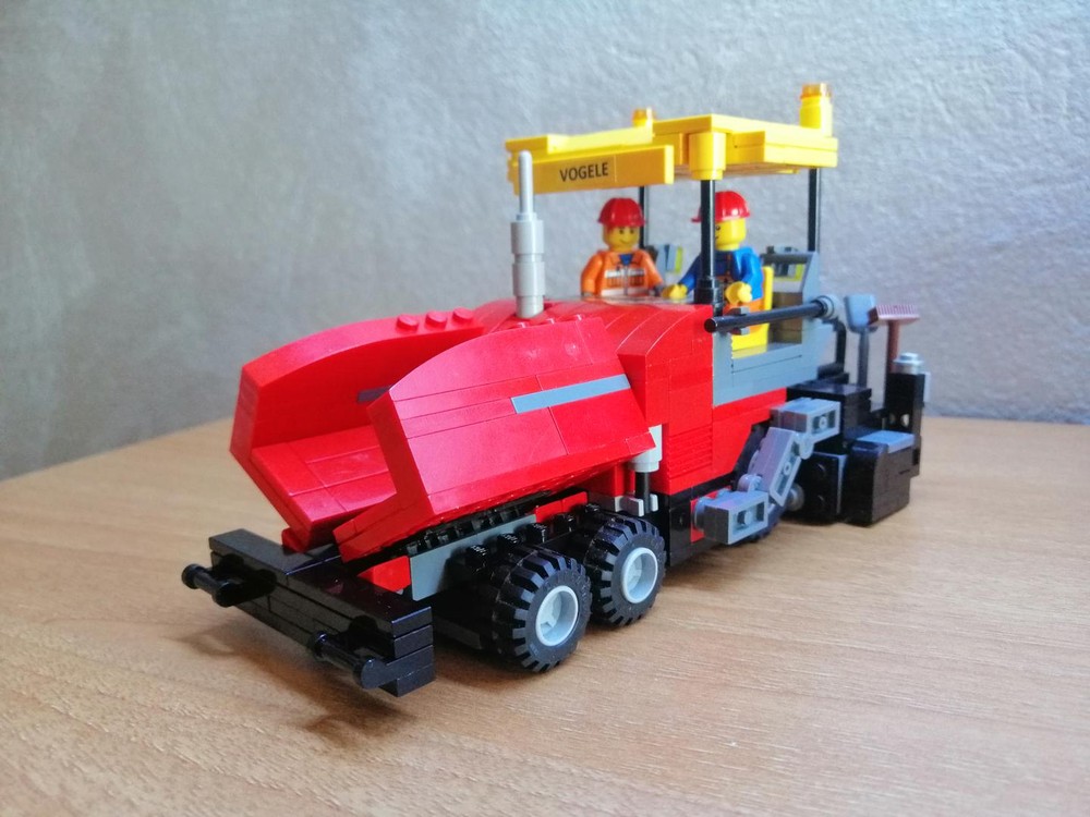 LEGO MOC Asphalt paver by AC16 | Rebrickable - Build with LEGO
