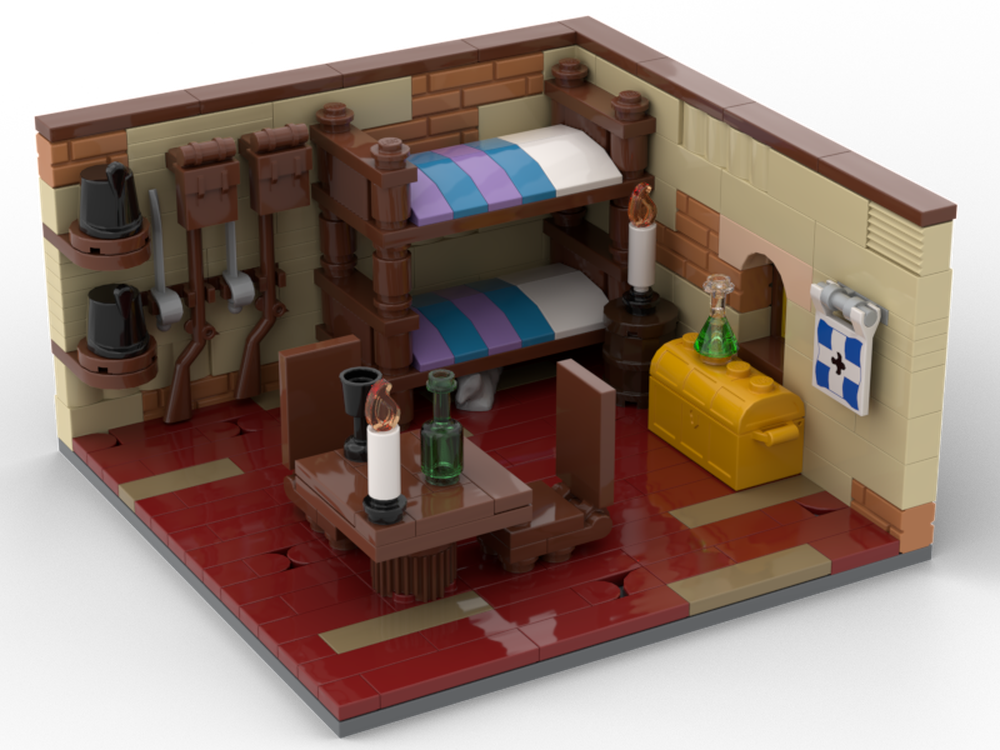 LEGO MOC Imperial Guards Barracks by Max_Bum | Rebrickable - Build with ...
