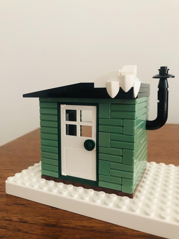 LEGO MOC Ice fishing house by stephanieako | Rebrickable - Build with LEGO