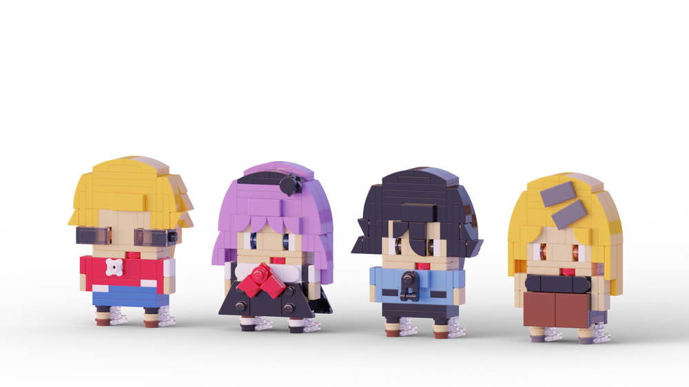 LEGO MOC Dagashi Kashi characters by BrickHugger171 | Rebrickable ...