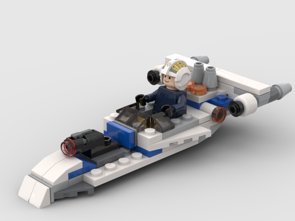 LEGO MOC Rebel Landspeeder by MagicJohnson | Rebrickable - Build with LEGO