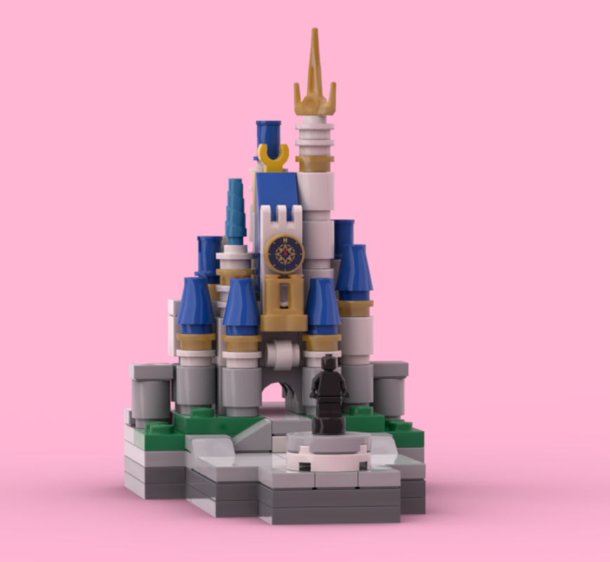 LEGO MOC Florida Fantasy Castle by kennyneal | Rebrickable - Build with ...