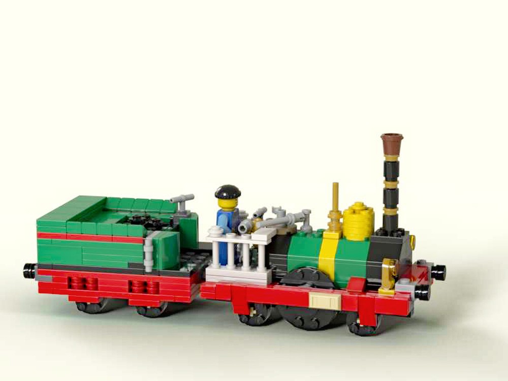 LEGO MOC Historic Adler Locomotive by ad000 | Rebrickable - Build with LEGO