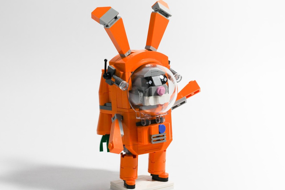 LEGO MOC Astro Rabbit by Joffre Bricks | Rebrickable - Build with LEGO