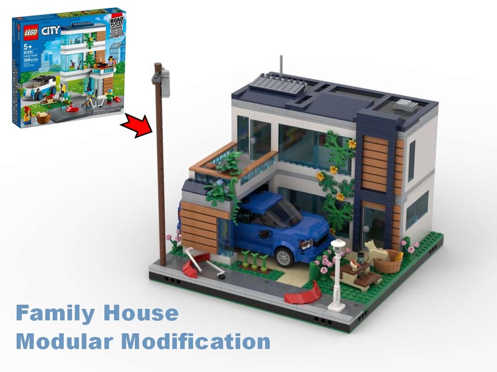 LEGO MOC Family House by IBrickedItUp | Rebrickable - Build with LEGO