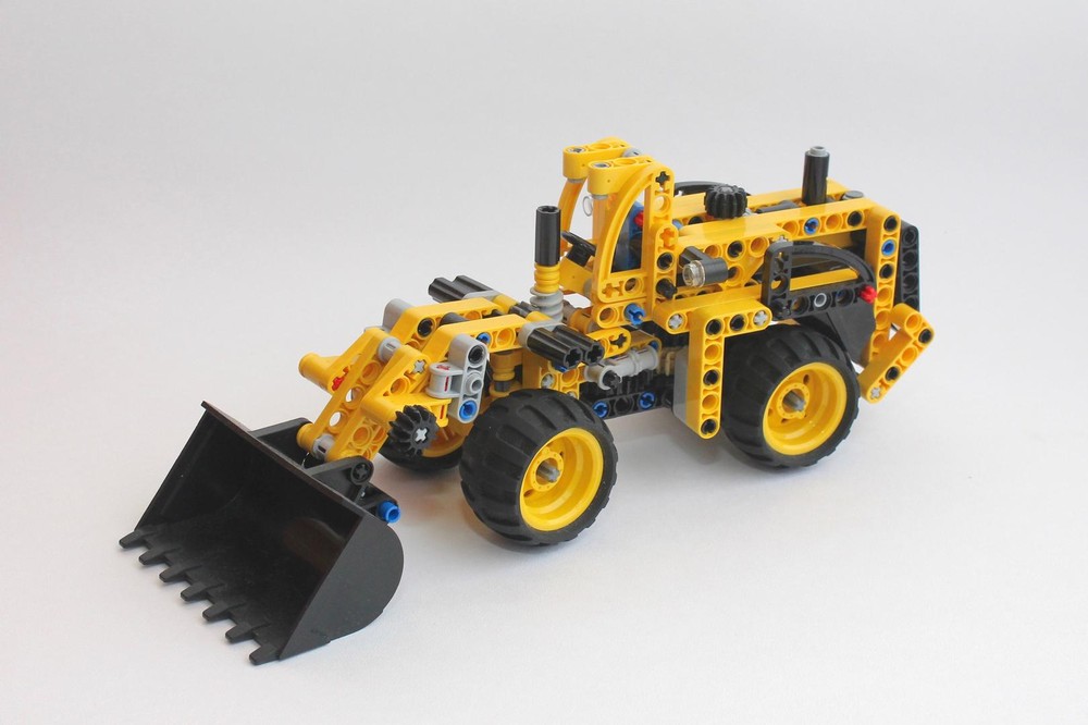 LEGO MOC Mini Volvo L350F Wheel Loader MKII by nurb | Rebrickable ...