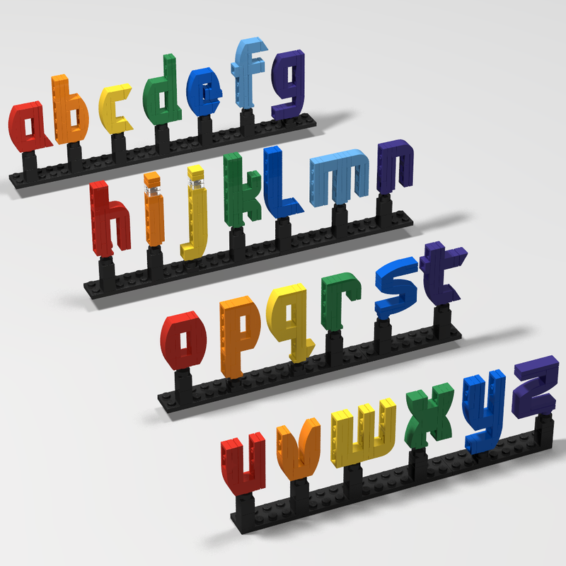 Lego Block Font