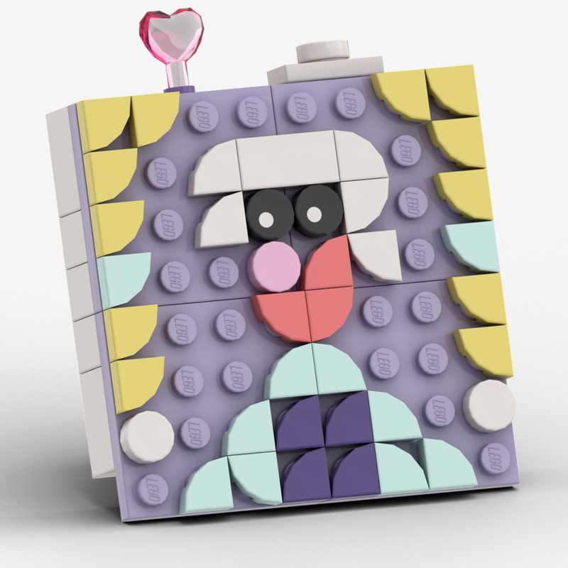 LEGO MOC 30557 - George Washington Portrait by jecepede | Rebrickable ...