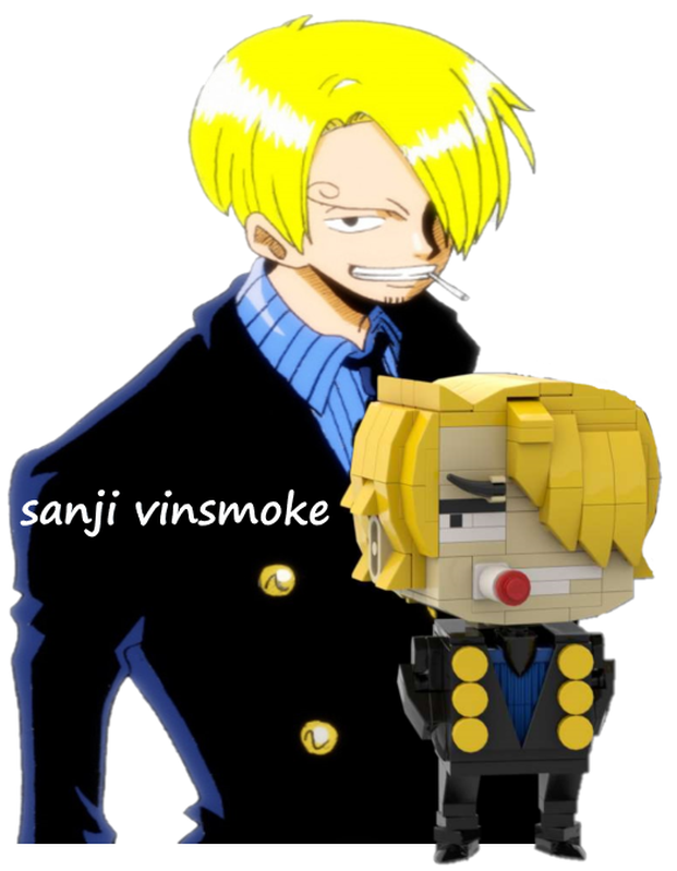 LEGO MOC BrickPop Sanji -Onepiece- by Gabryboy80 | Rebrickable - Build ...