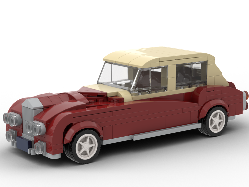 LEGO MOC Rolls Royce Silver Cloud by Huebre | Rebrickable - Build with LEGO
