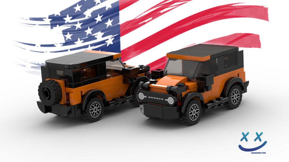 Lego Ford Bronco Instructions