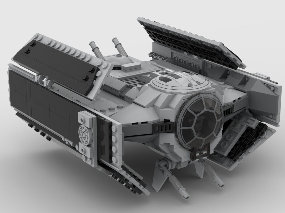 LEGO MOC TIE Sentinel by ThrawnsRevenge | Rebrickable - Build with LEGO