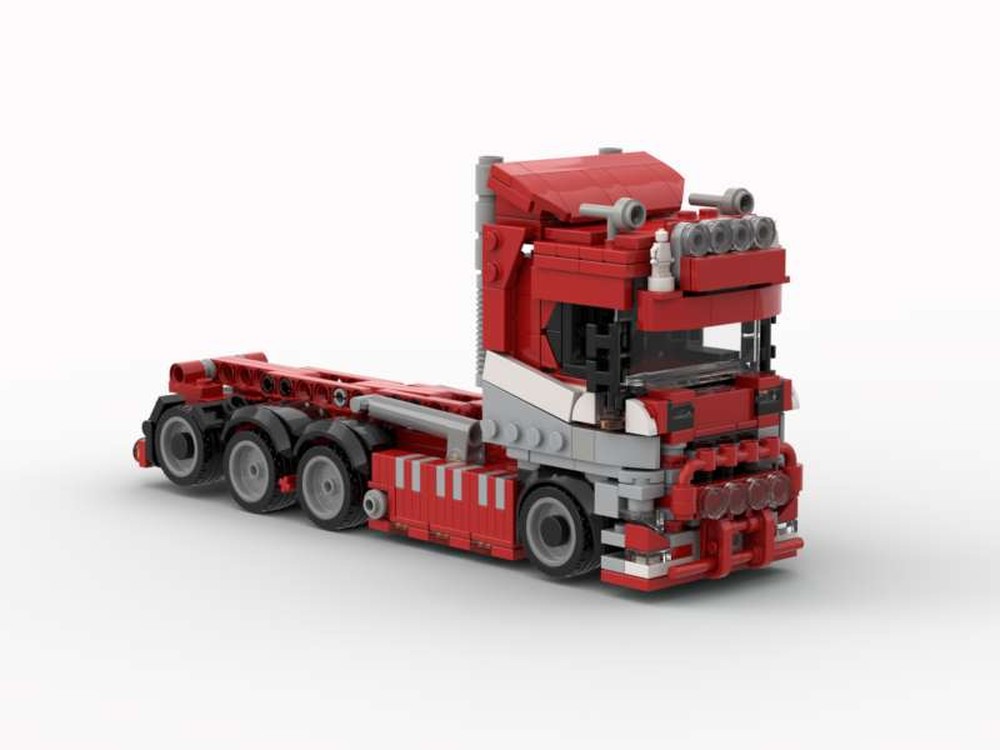 LEGO MOC Scania R650 V8 hook lift truck by JBolink | Rebrickable ...