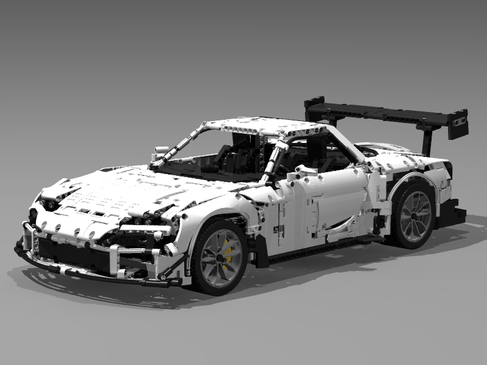 LEGO MOC mazda rx7 widebody by Antoine11 | Rebrickable - Build with LEGO