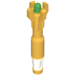 LEGO PART 21700pr0001 Tool Screwdriver with 4 Prongs with Green Tip and ...