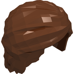 LEGO PART 59363 Hair Mid-Length with Braid around Sides | Rebrickable ...