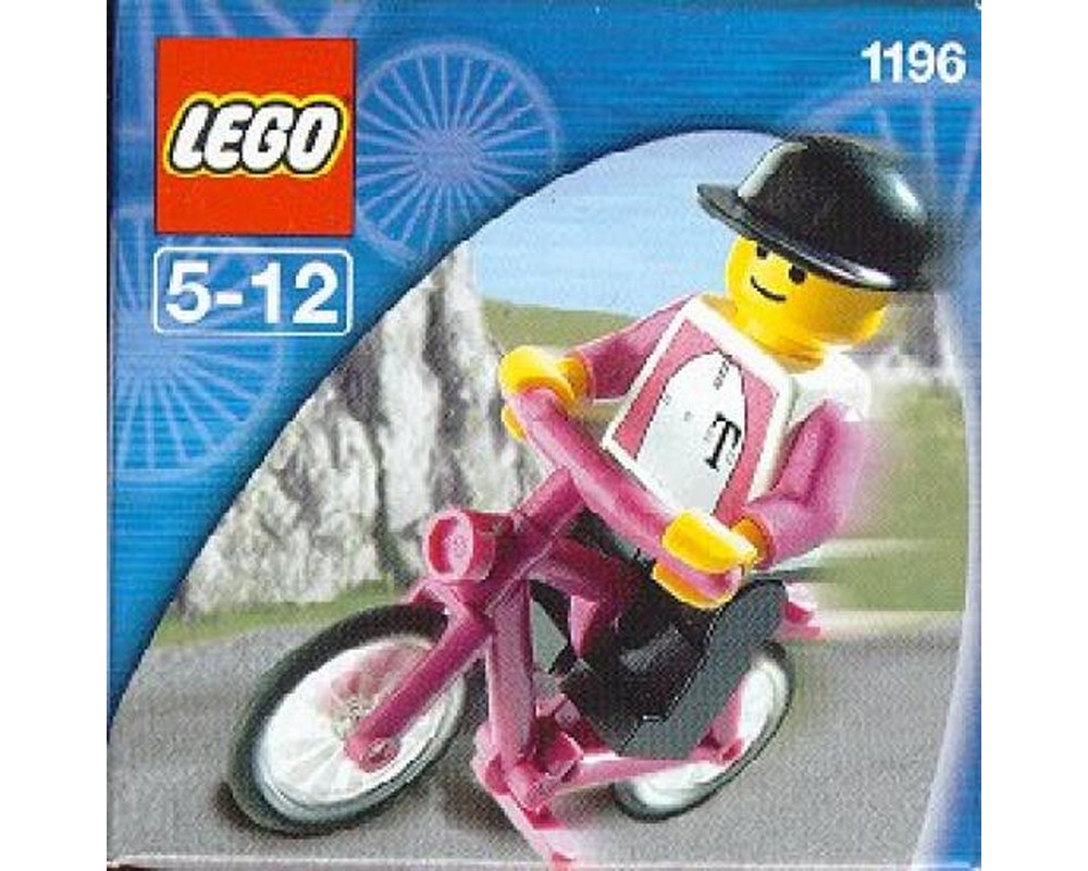 LEGO Set 1196-1 Biker with Bicycle (2000 Sports) | Rebrickable - Build ...