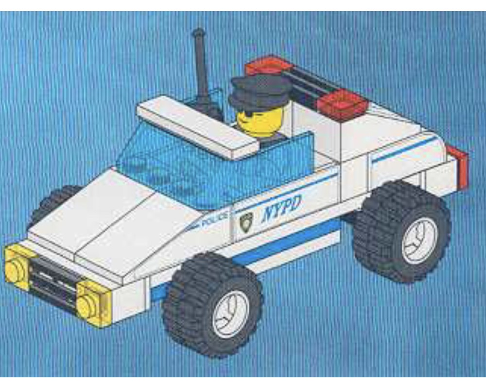 LEGO Set 1376-1-s1 NYPD Police Car (2002 Super Heroes Marvel > Spider ...