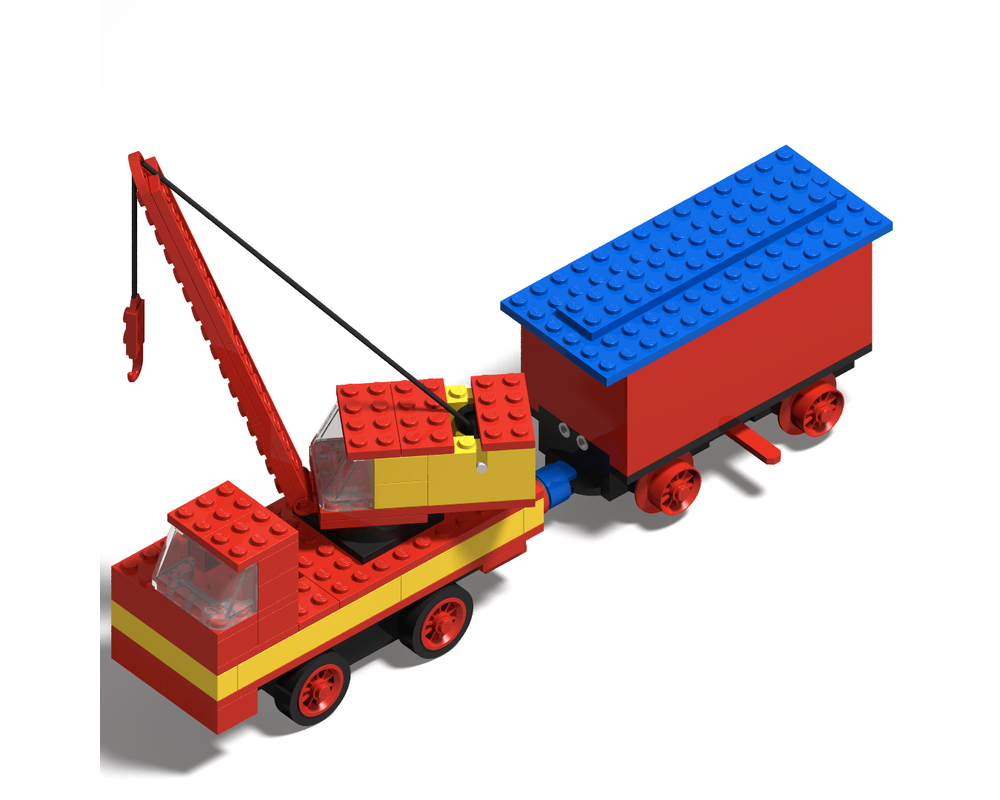 LEGO Set 222-1-c204 Electric Crane (1975 Technic) | Rebrickable - Build ...