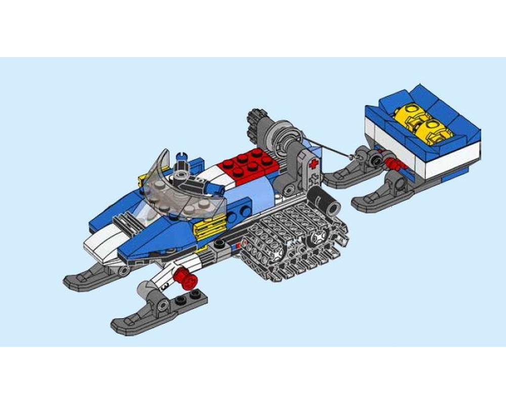 LEGO Set 31049-1-b1 Snowmobile (2016 Creator > Creator 3-in-1 ...