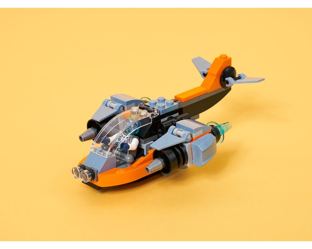 LEGO Set 31111-1 Cyber Drone (2021 Creator > Creator 3-in-1 ...