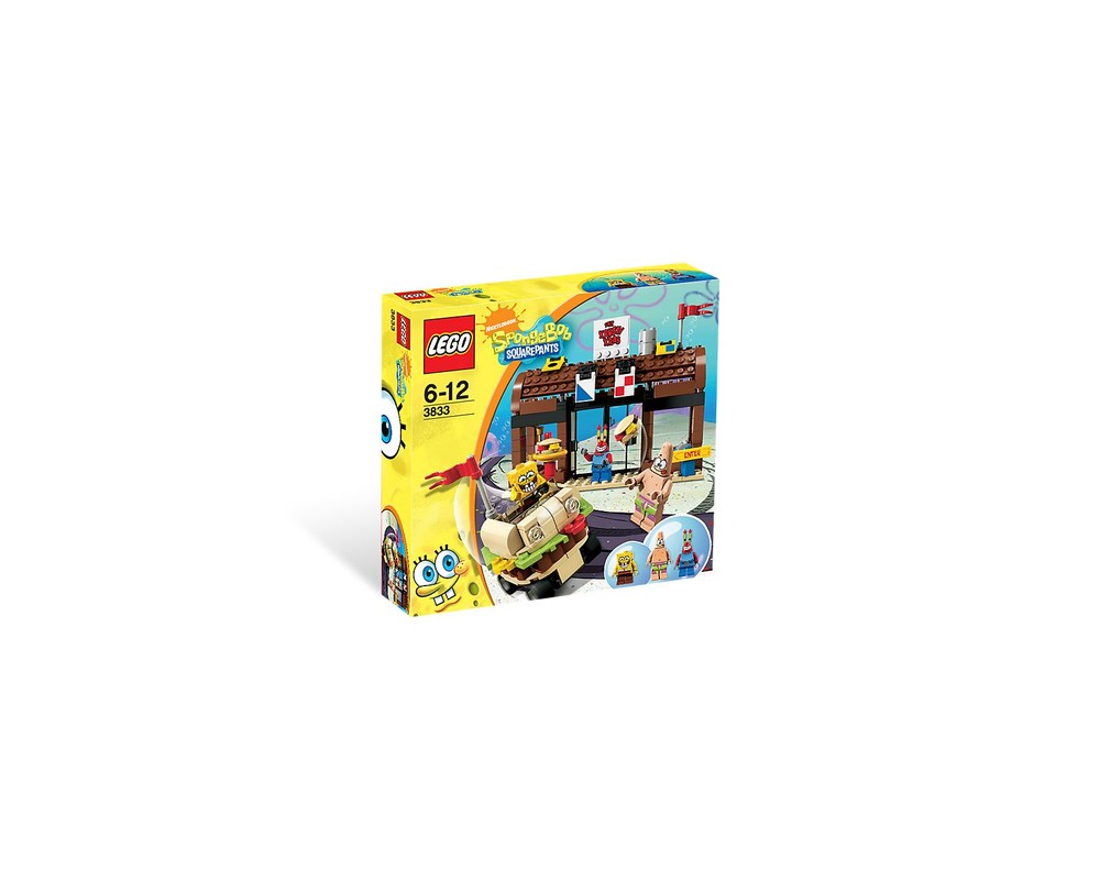 LEGO Set 3833-1 Krusty Krab Adventures (2009 SpongeBob SquarePants ...