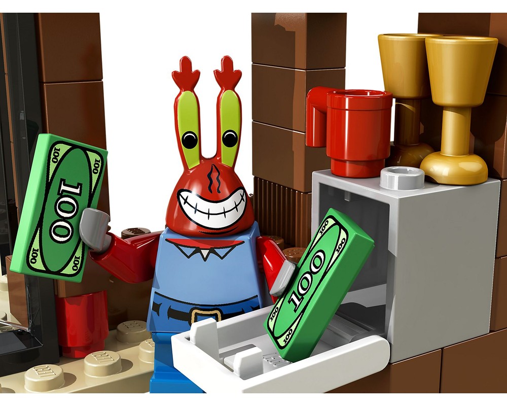 LEGO Set 3833-1 Krusty Krab Adventures (2009 SpongeBob SquarePants ...