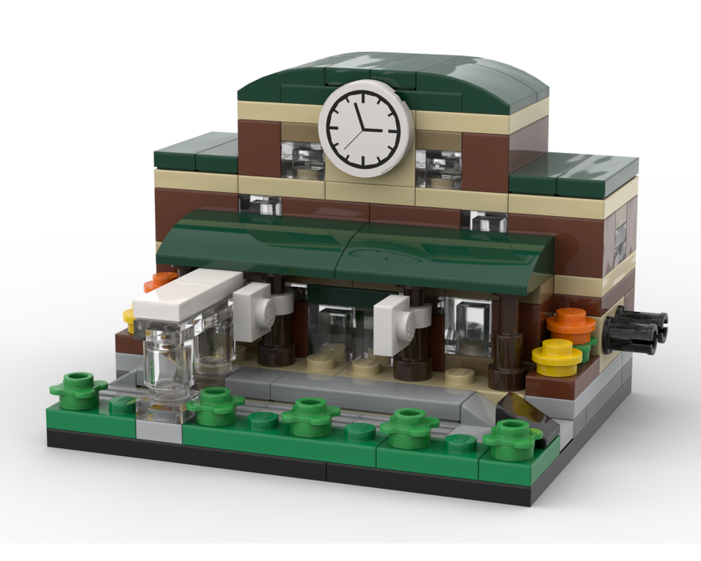 LEGO Set 40142-1-s4 Train Station (2015 Promotional > Bricktober ...
