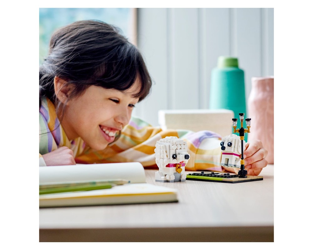 LEGO Set 40546-1 Poodle (2022 Brickheadz) | Rebrickable - Build with LEGO