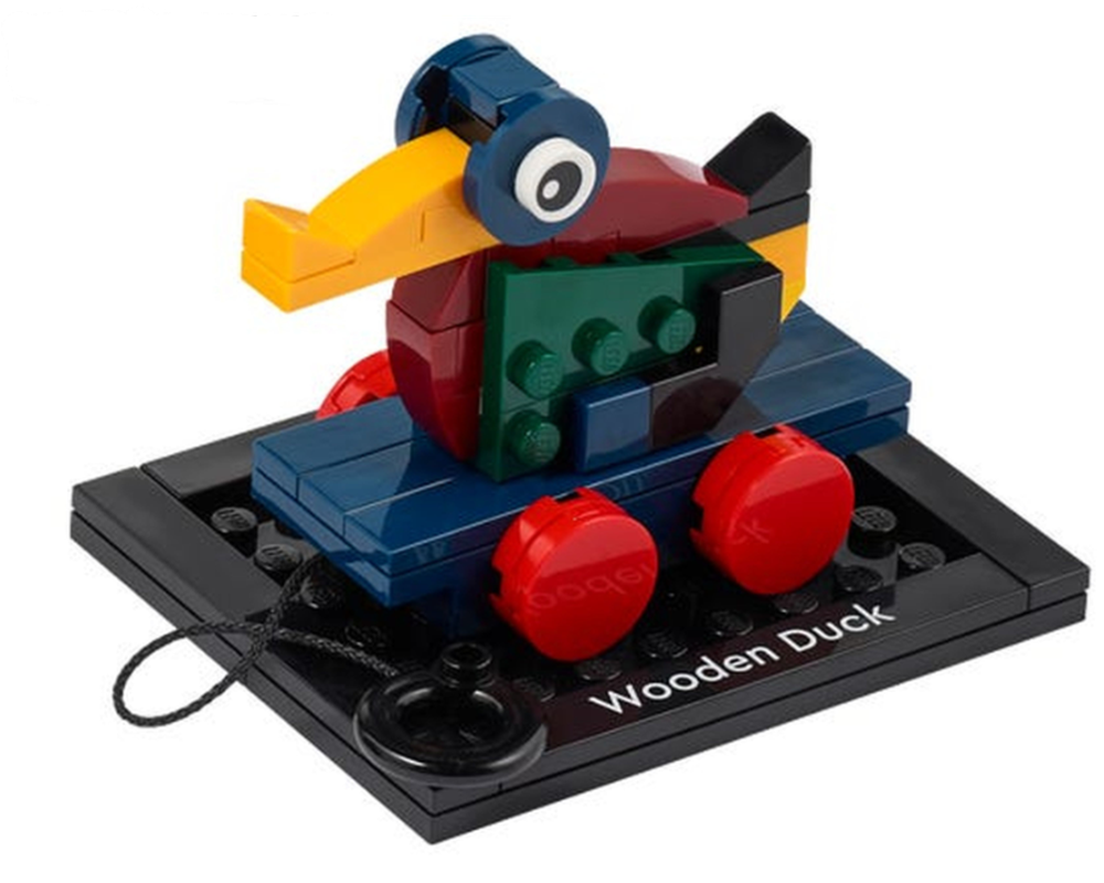 LEGO Set 40563-1-s4 Wooden Duck (2022 Promotional) | Rebrickable ...