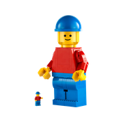 LEGO MOC Up-Scaled LEGO Minifigure Head - Alex Edition by ZTBricks ...